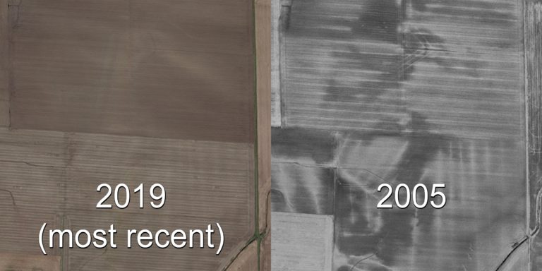 Tips for Locating Drainage Tile Lines via Google Earth - Data Fields