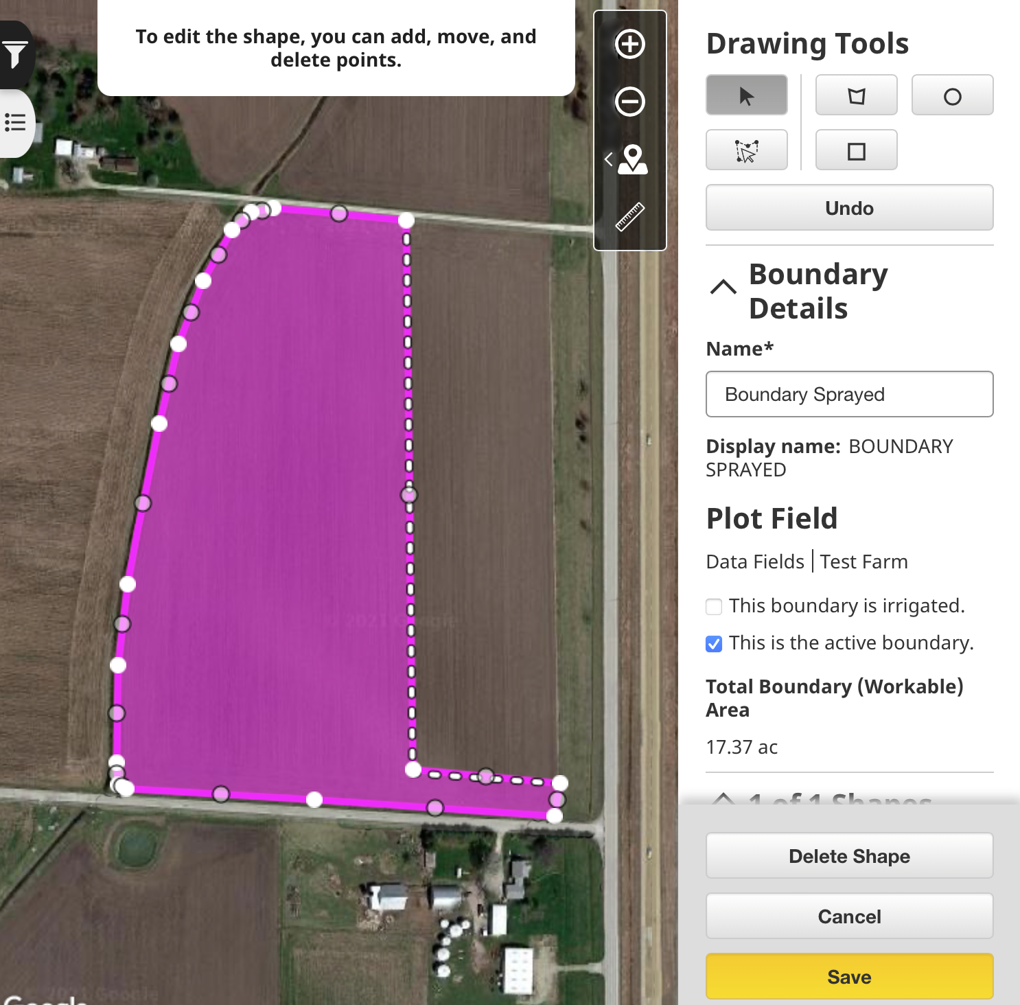 How to Manually Log Partial Coverage Maps in John Deere Operations ...